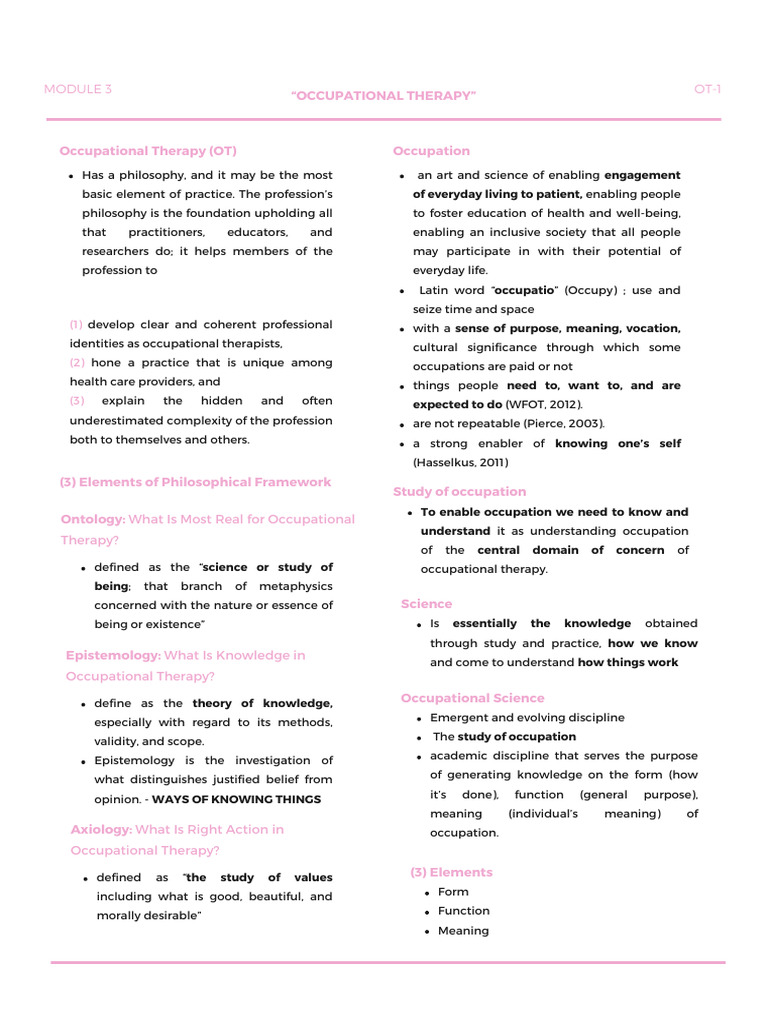 Module 3 - Ot | PDF