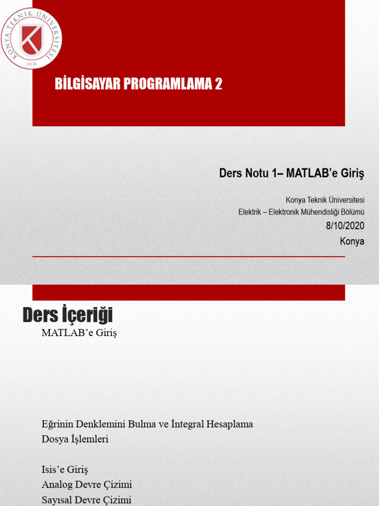 Programlama 2 | PDF