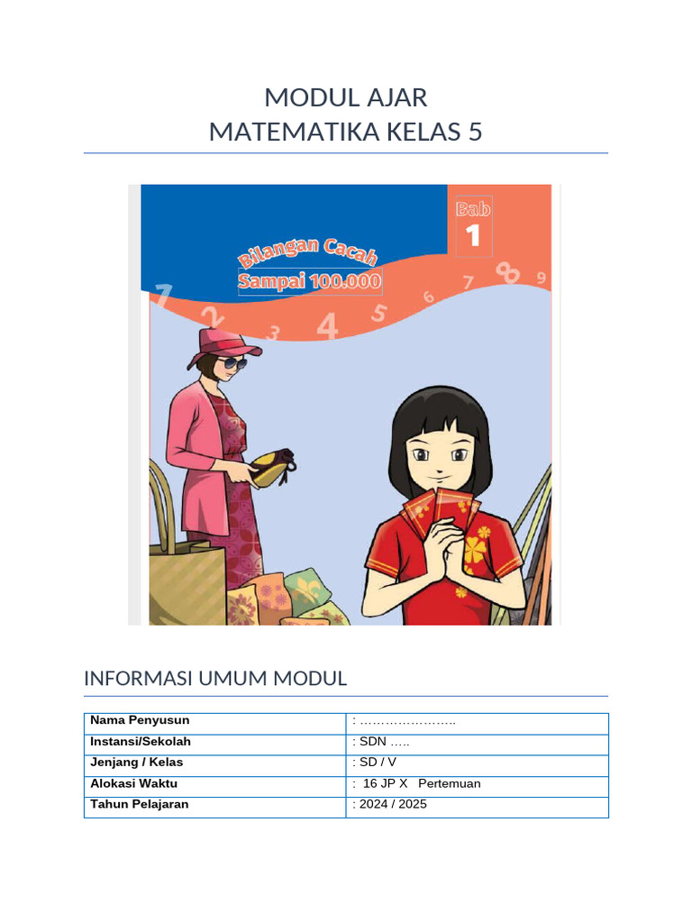 MTK KLS 5 - CP 2024 | PDF