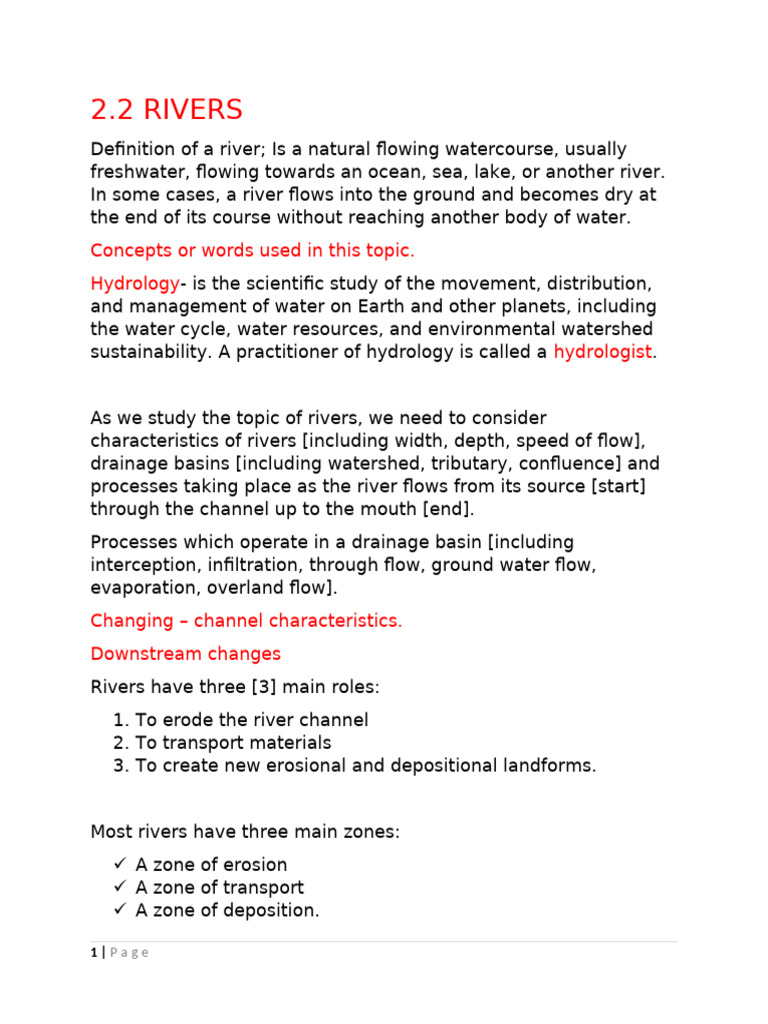 2.2 RIVERS | PDF