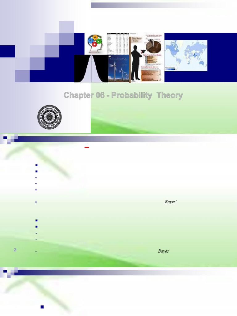 Chapter 06 - Probability Theory | PDF | Probability | Teaching Methods & Materials