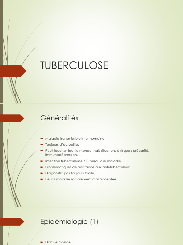 TUBERCULOSE | PDF