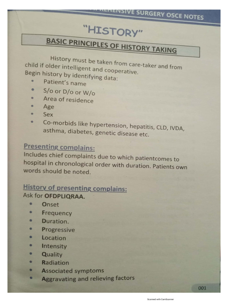 Surgery Osce | PDF
