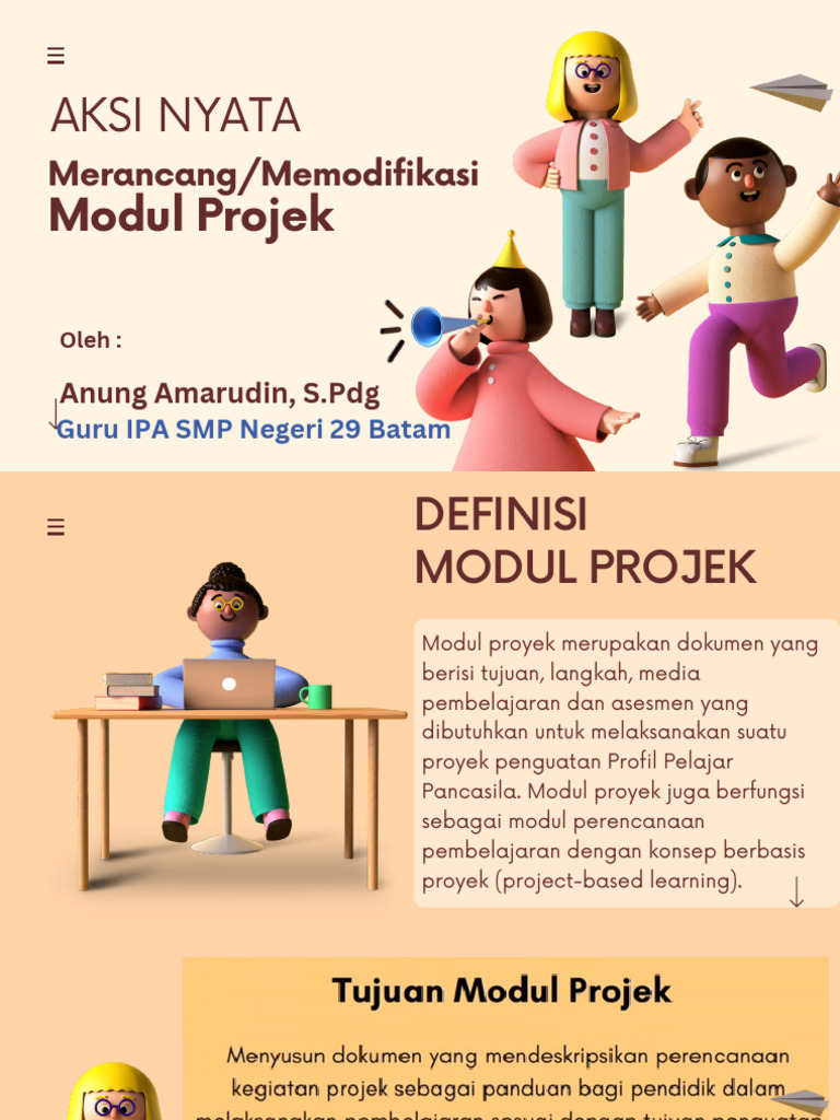 Merancang Modul Projek | PDF