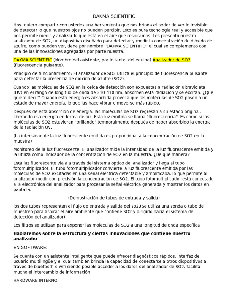 Dakma Scientific | PDF