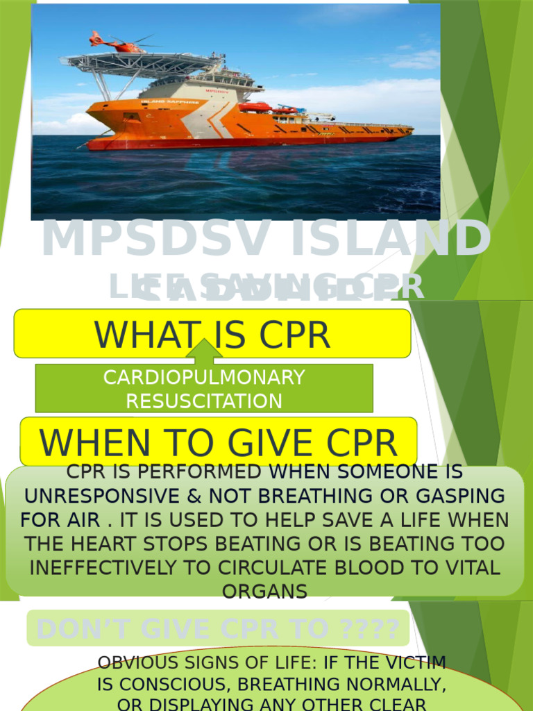 Life Saving CPR Traning | PDF