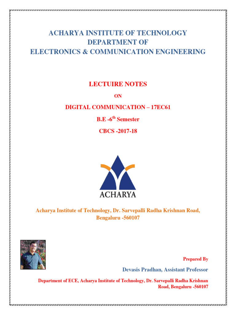Module 1 - DC - Lecture Notes - pdf-1-37 | PDF