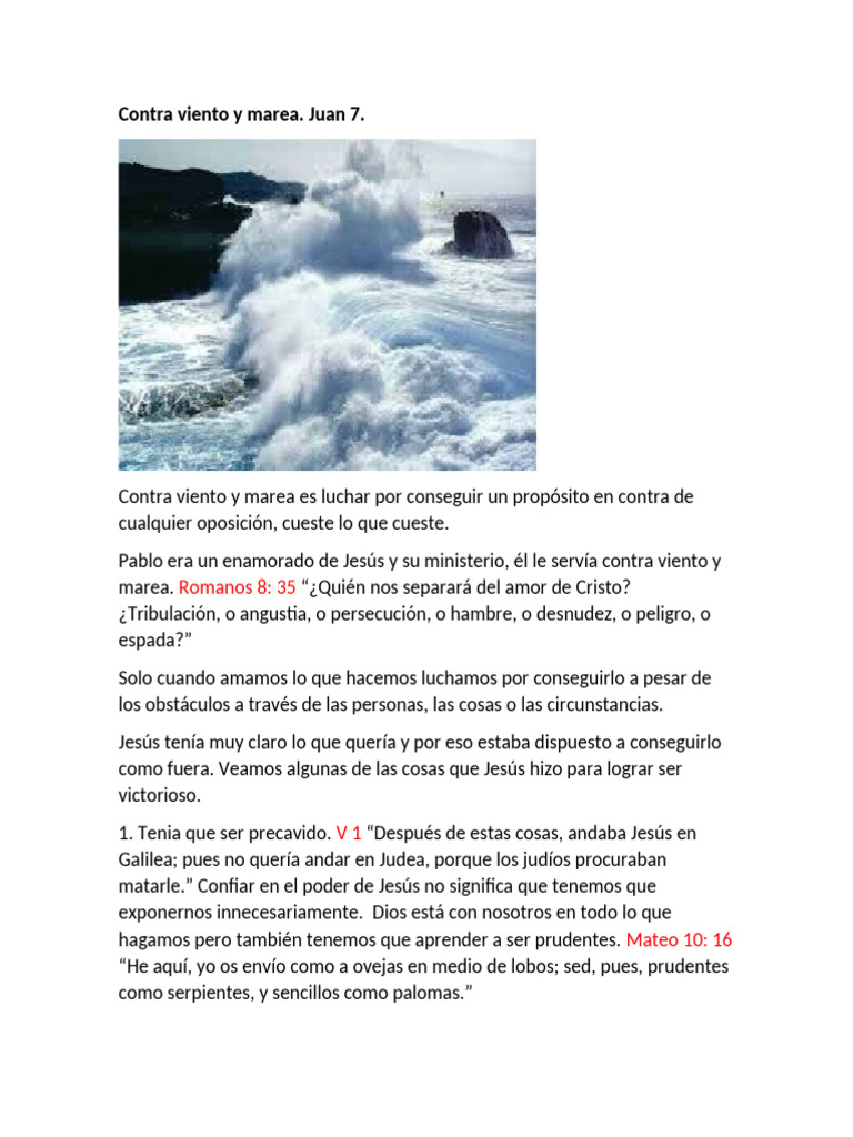 Contra Viento y Marea | PDF