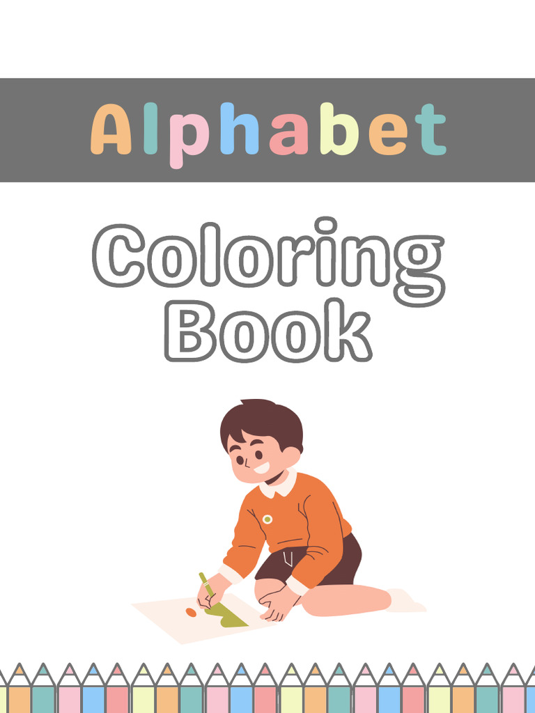 Alphabet Coloring Book | PDF