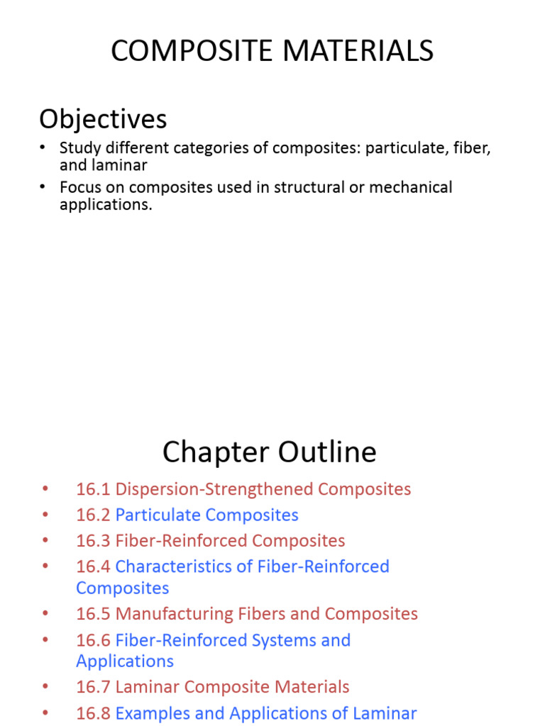 Composite Materials | PDF