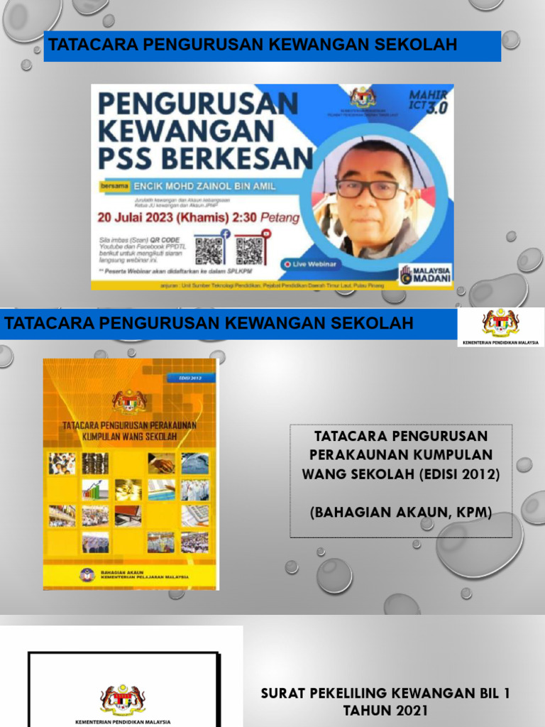 WEBINAR kEWANGAN PSS | PDF