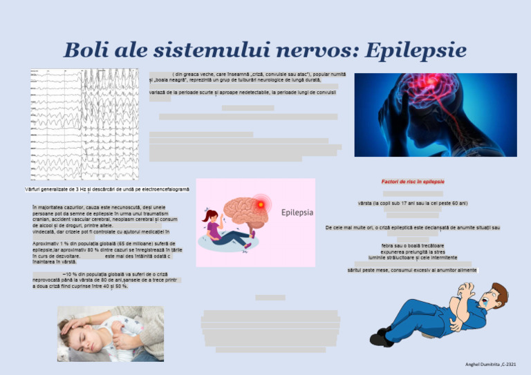 Boli ale sistemului nervos Epilepsia | PDF