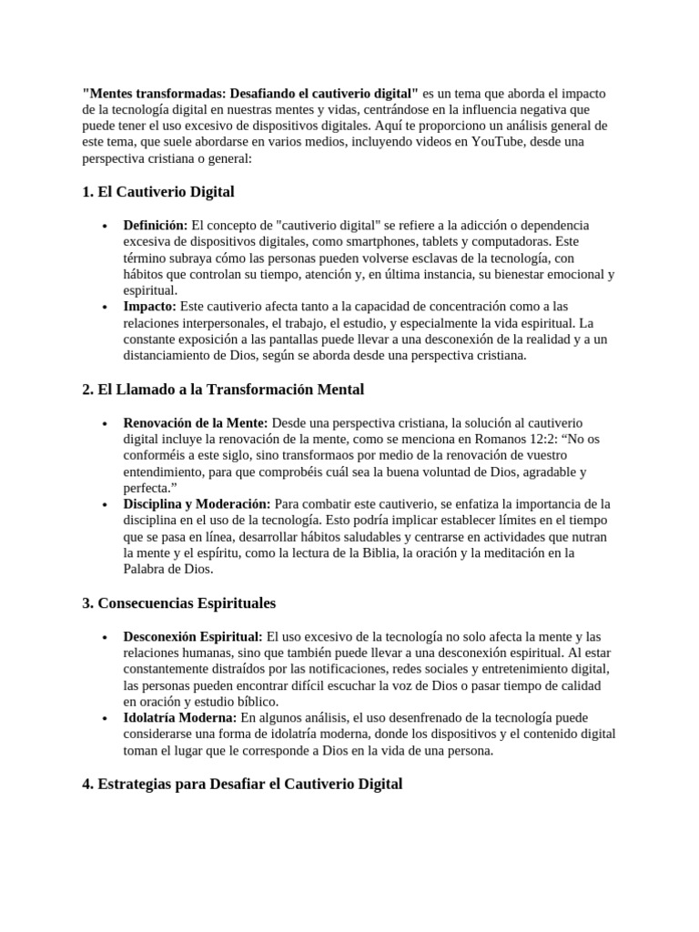 Mentes Transformadas | PDF