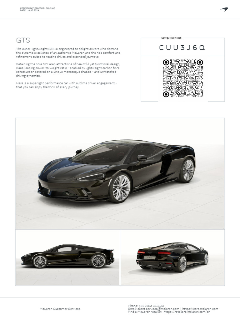 McLaren GTS | PDF