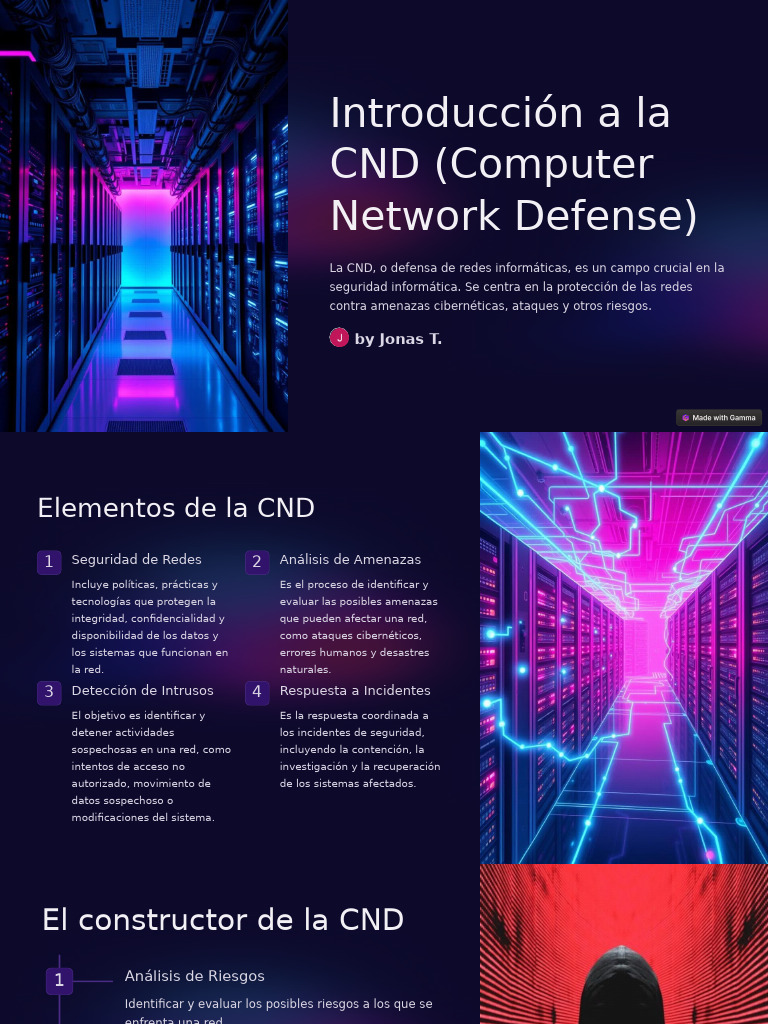 Introduccion A La CND Computer Network Defense | PDF