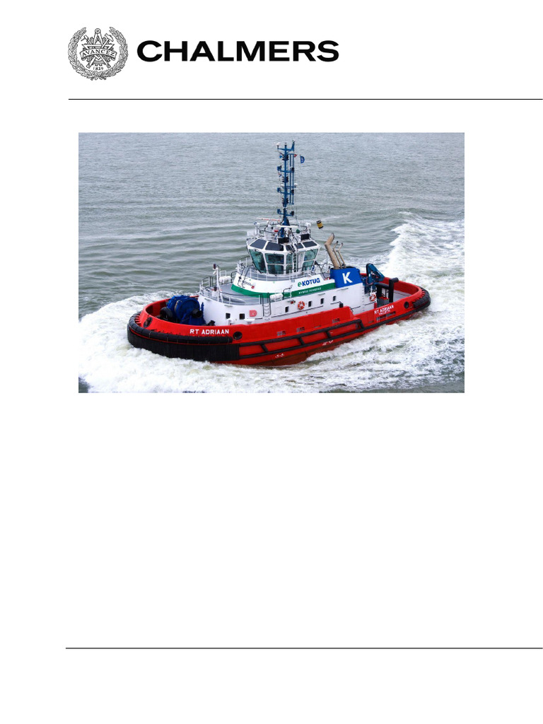 A Case Study About Complete Battery Implementation Onboard Tugs | PDF