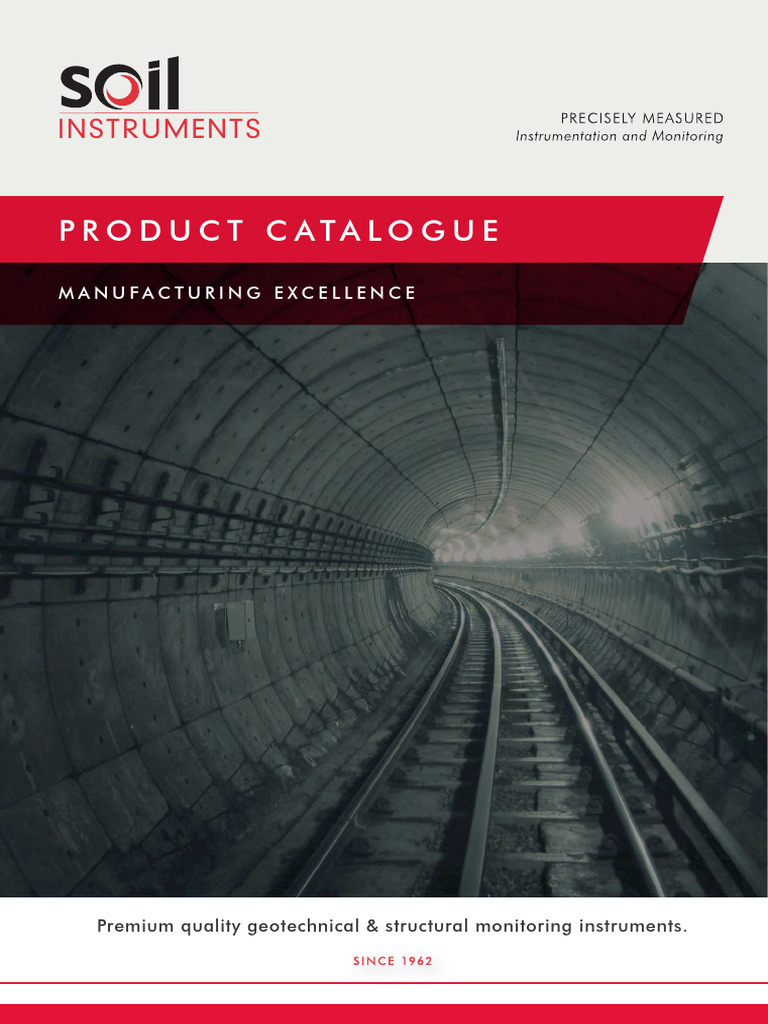 Soil Instruments Product Catalogue 260718 Min | PDF | Pressure ...