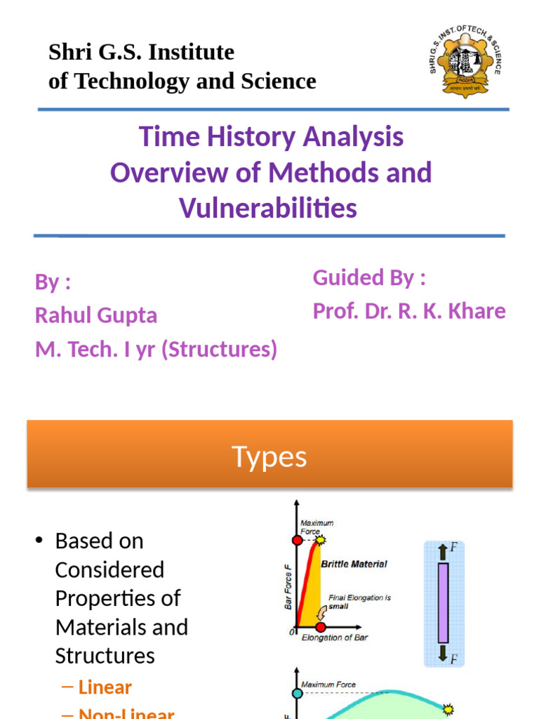Time History Analysis | PDF
