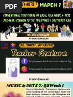 Matatag Curriculum Map - Grade 7-q1 - Music & Arts | PDF | Educational ...