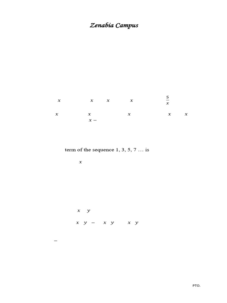 Zenabia Foundation School Class VII Mid Sub and Obj | PDF