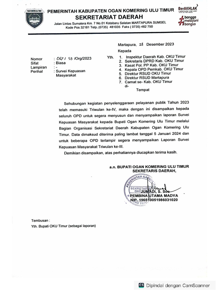 Surat IKM TW 4 | PDF