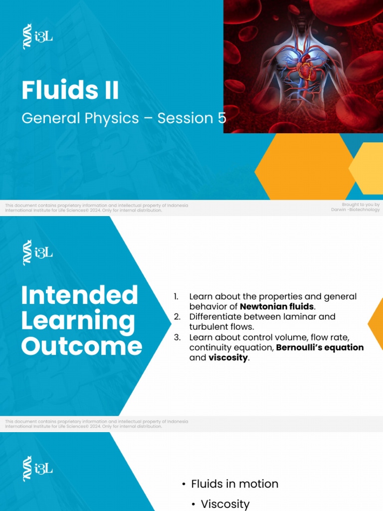Session 5 - Fluids II | PDF