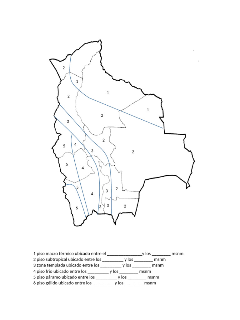 Mapa de Bol y Pisos | PDF