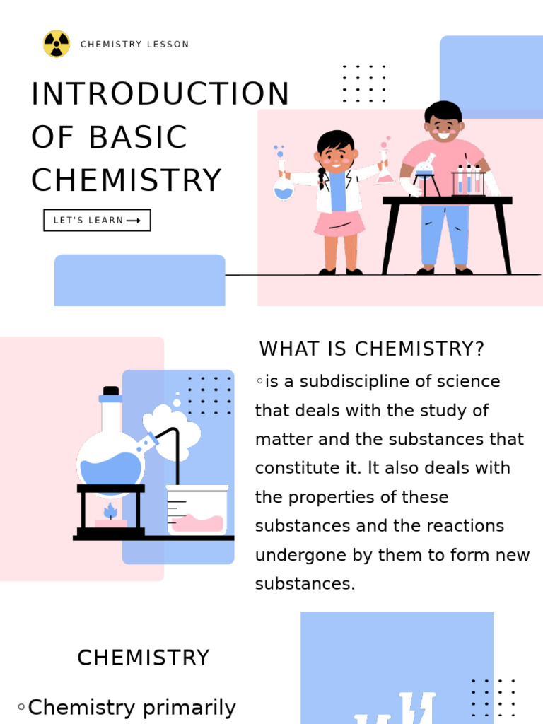 Chemistry Intro | PDF