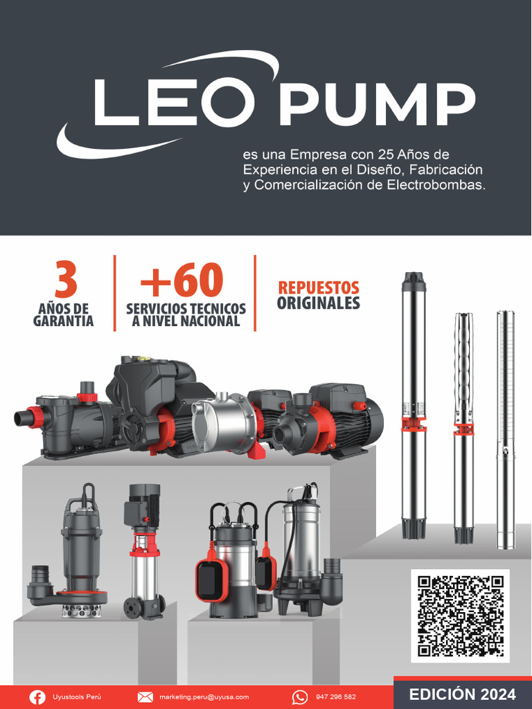 Catalogo Leo Pump 2024 - Precios | PDF