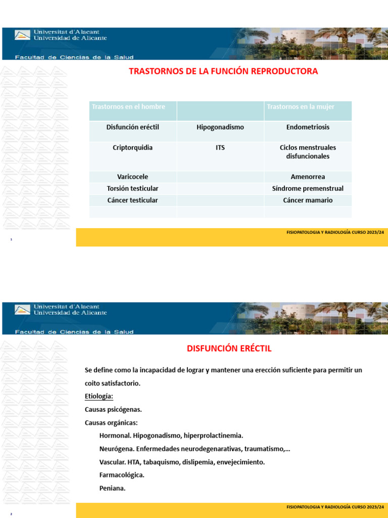 Tema16_trastornos de La Función Reproductora | PDF