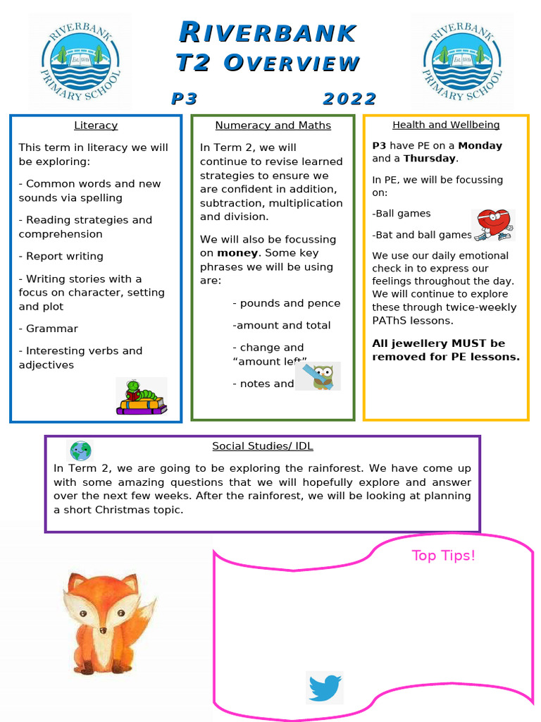 P3 Termly Overview | PDF
