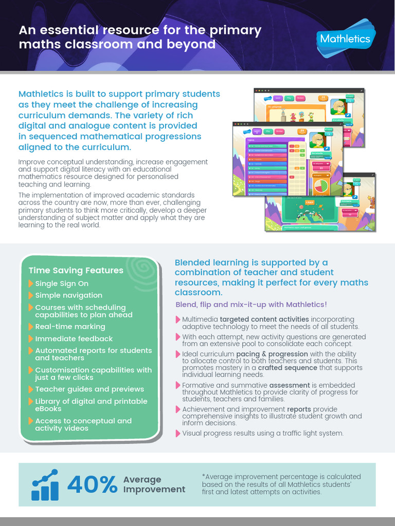 ASIA MATH Primary Factsheet WebV | PDF