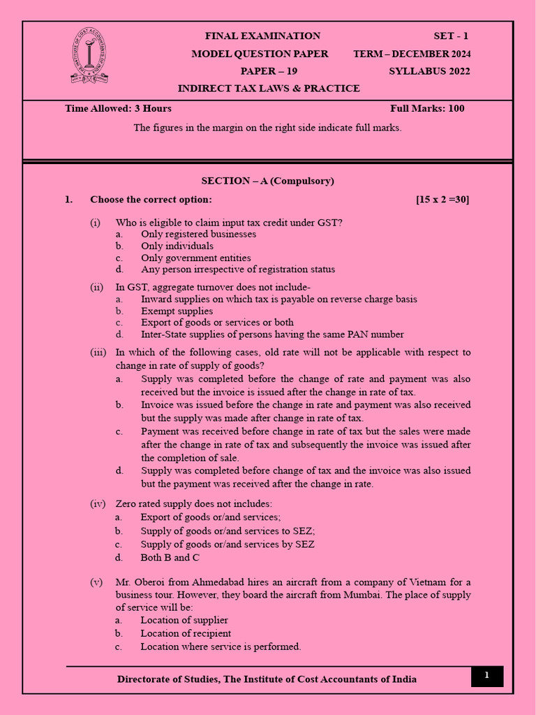 MQP Paper19 Set1 Dec24 | PDF