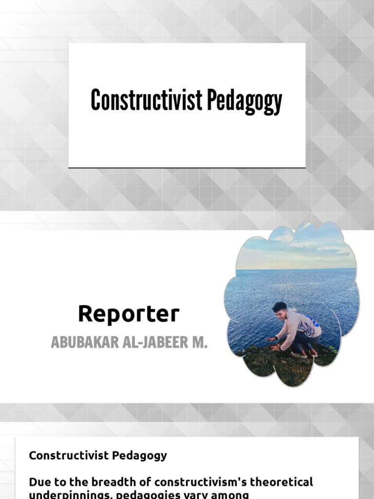Constructivism Pedagogy | PDF