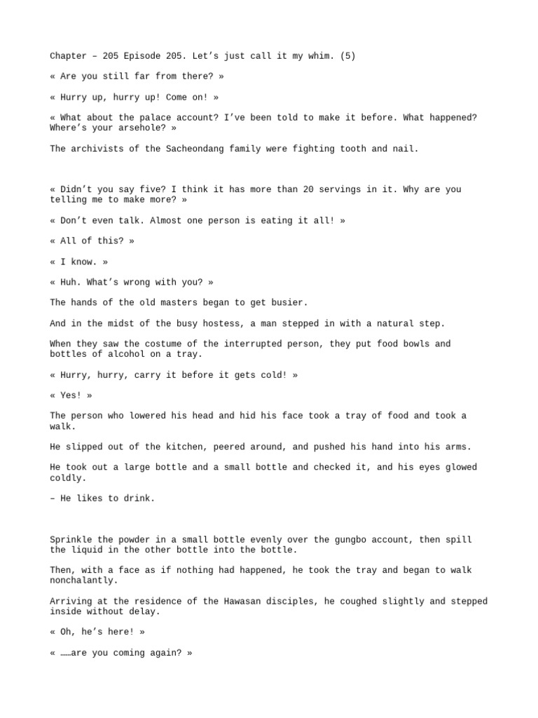 The Return of The Mount Hua - 0205 | PDF