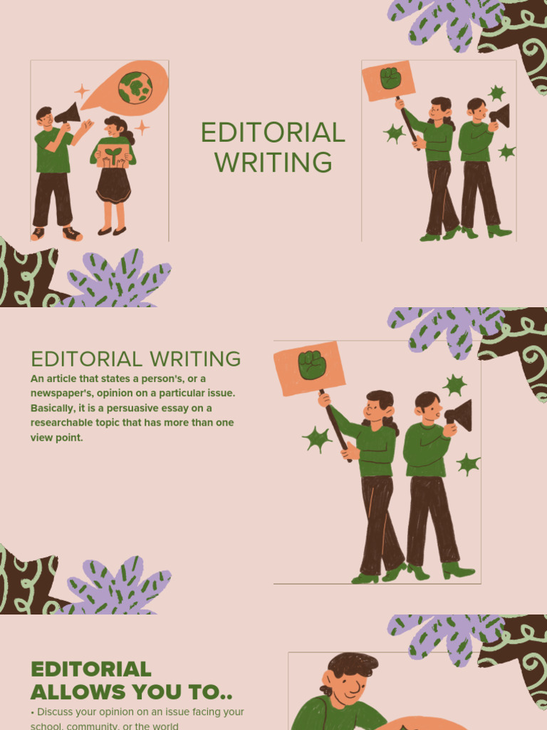 How to Write a Persuasive Editorial | PDF | Reason | Career & Growth