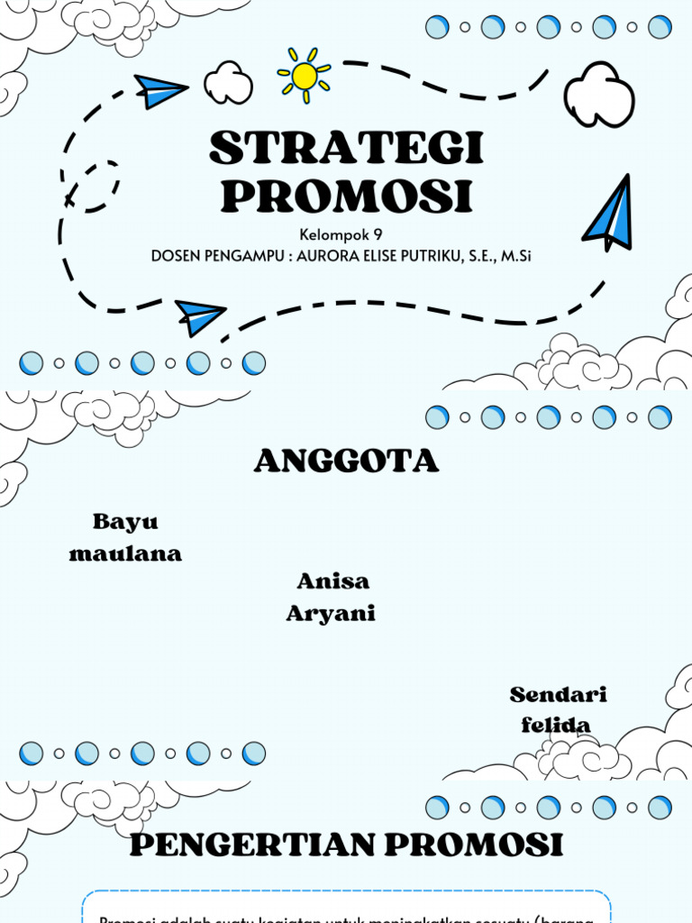 Strategi Promosi | PDF