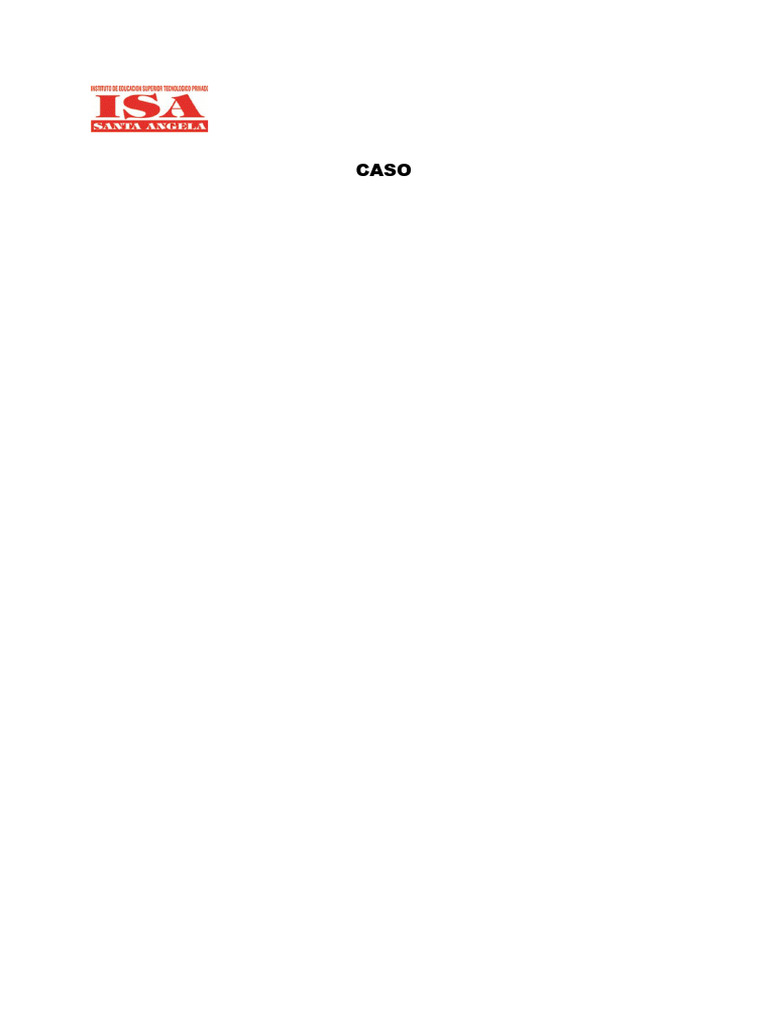 CASO | PDF