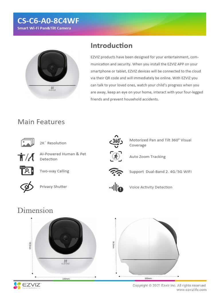 CS-C6-A0-8C4WF: Main Features | PDF