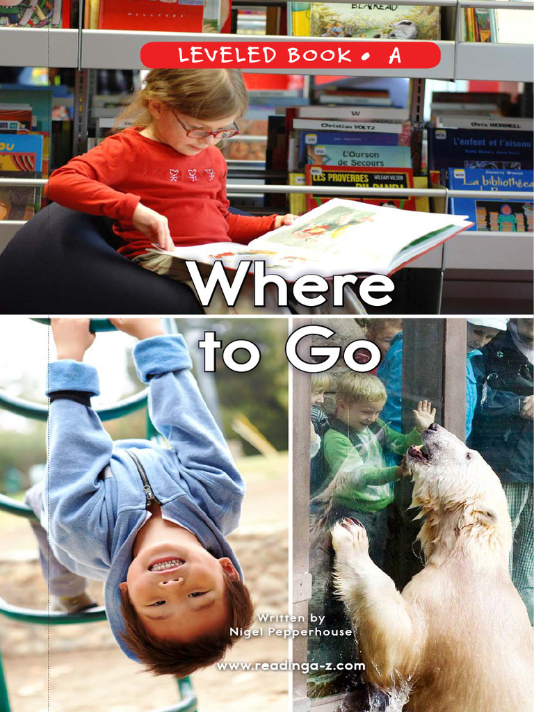 RAZ A Where To Go | PDF