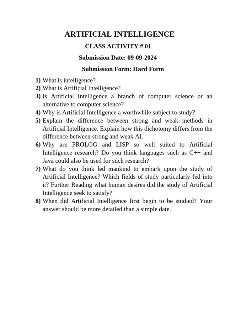 Activity 01 | PDF