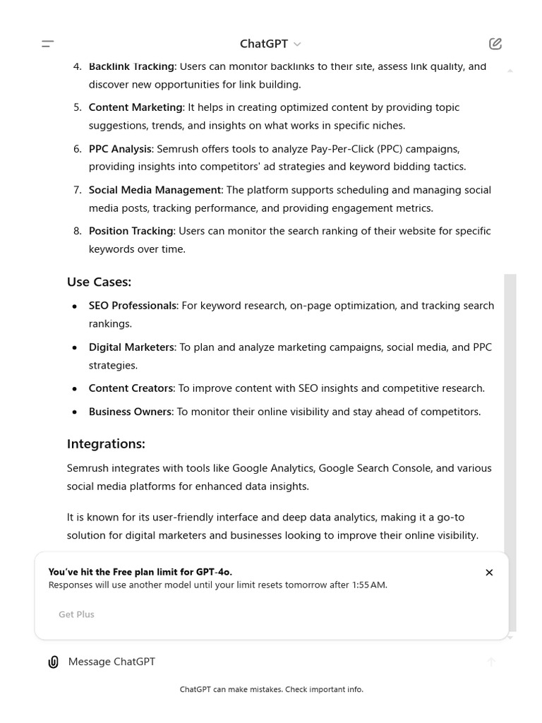 Semrush Overview and Features | PDF