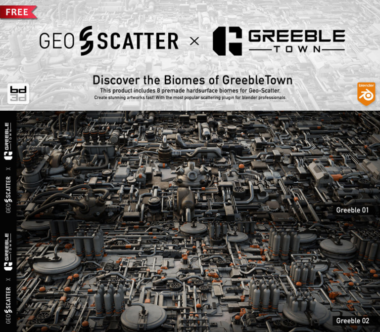 Greebletown Futurescratch Geoscatter Biomes | PDF