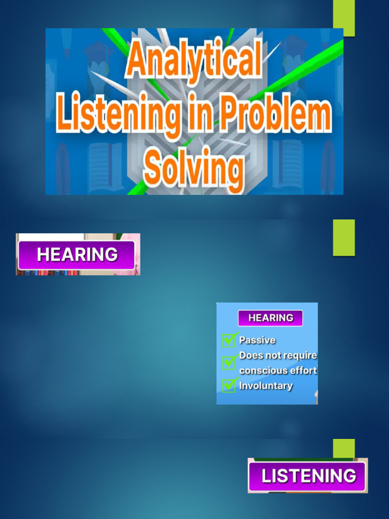 Analytical Listening | PDF