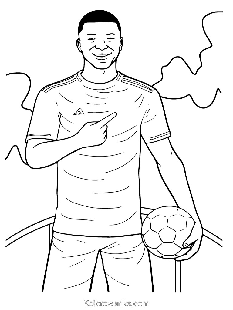 Mbappe Kolorowanka | PDF