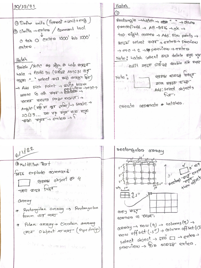 Cad Day 3,4,5 | PDF