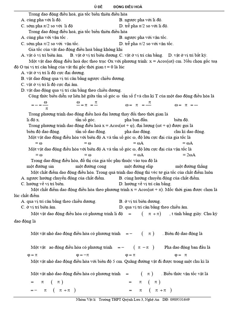 CĐ Dao Đ NG ĐH 24-25 | PDF