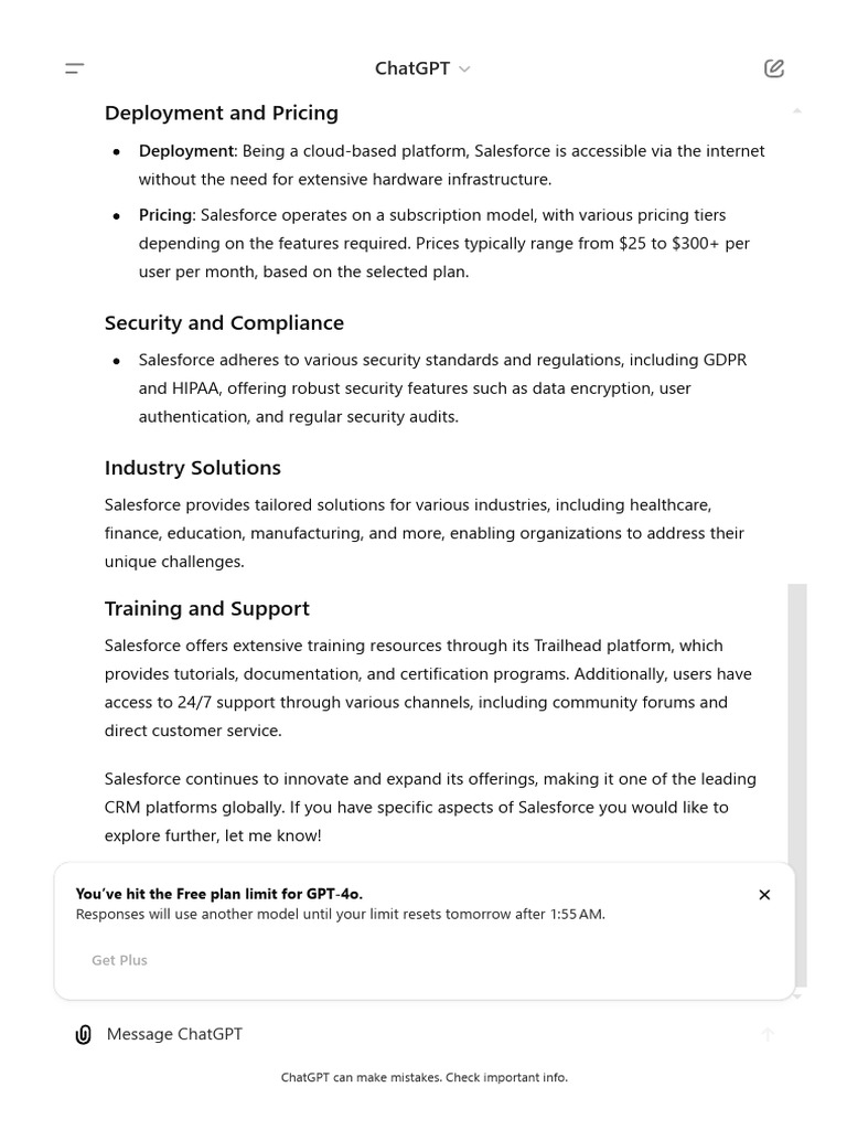 Salesforce Overview and Features | PDF