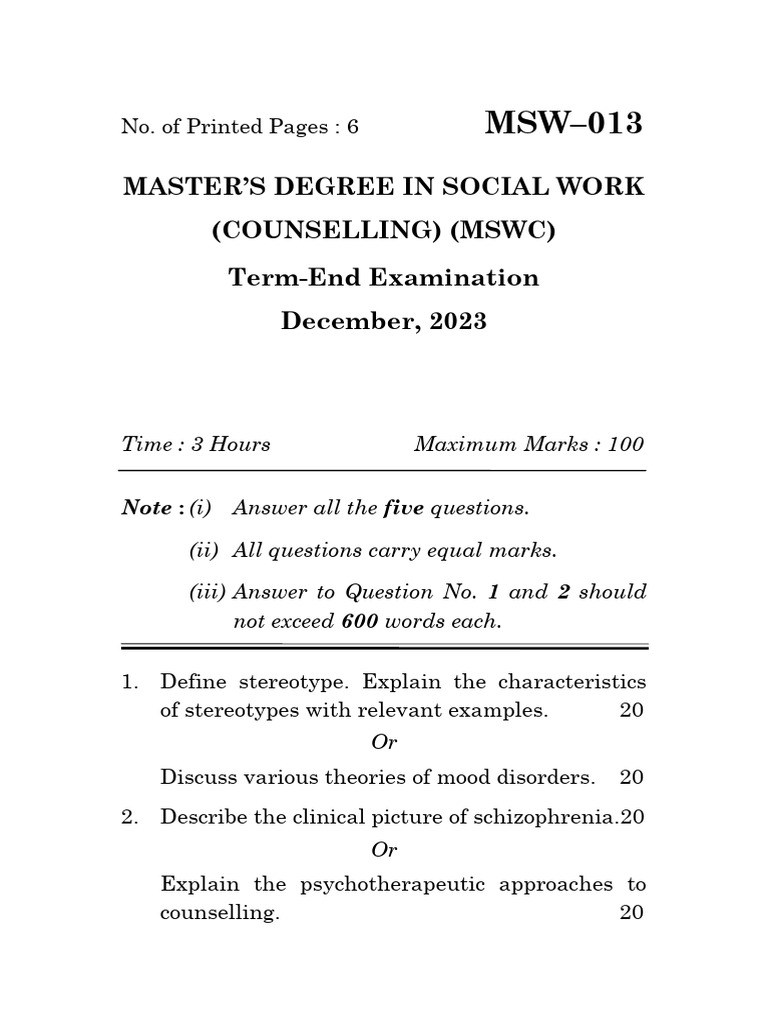 MSW 013 | PDF