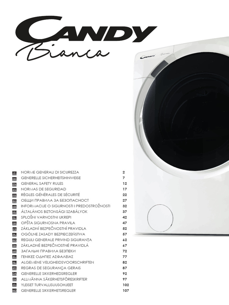 General Safety Rules WM Bianca | PDF